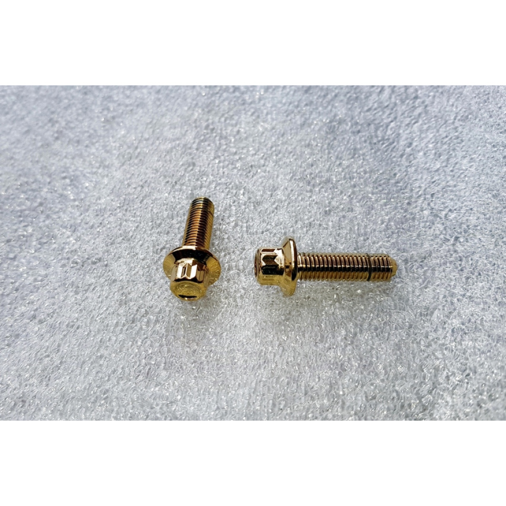 Split Rim Bolts - Gold, M7x24 - Torque Partz