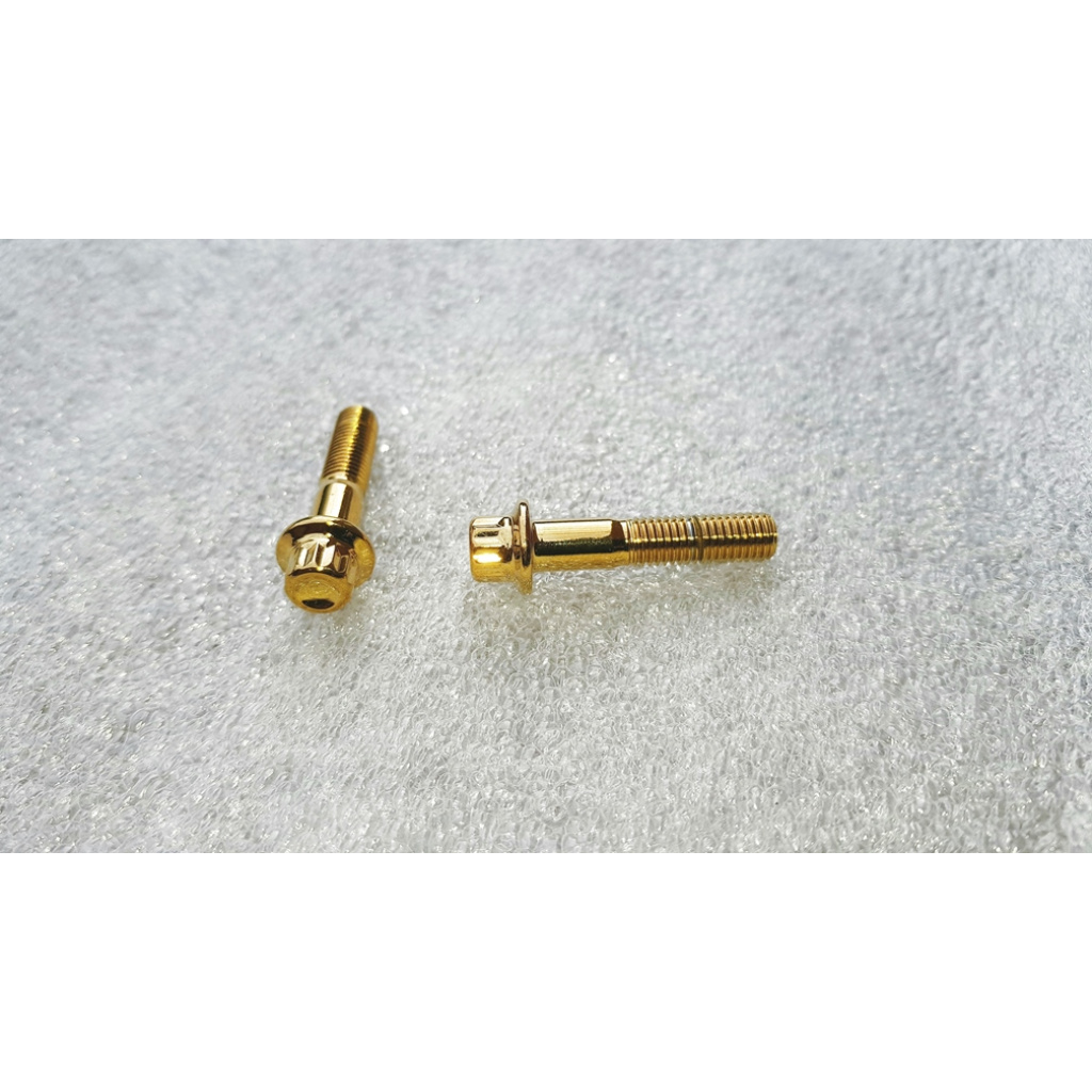 Split Rim Bolts - Gold, M7x32 - Torque Partz