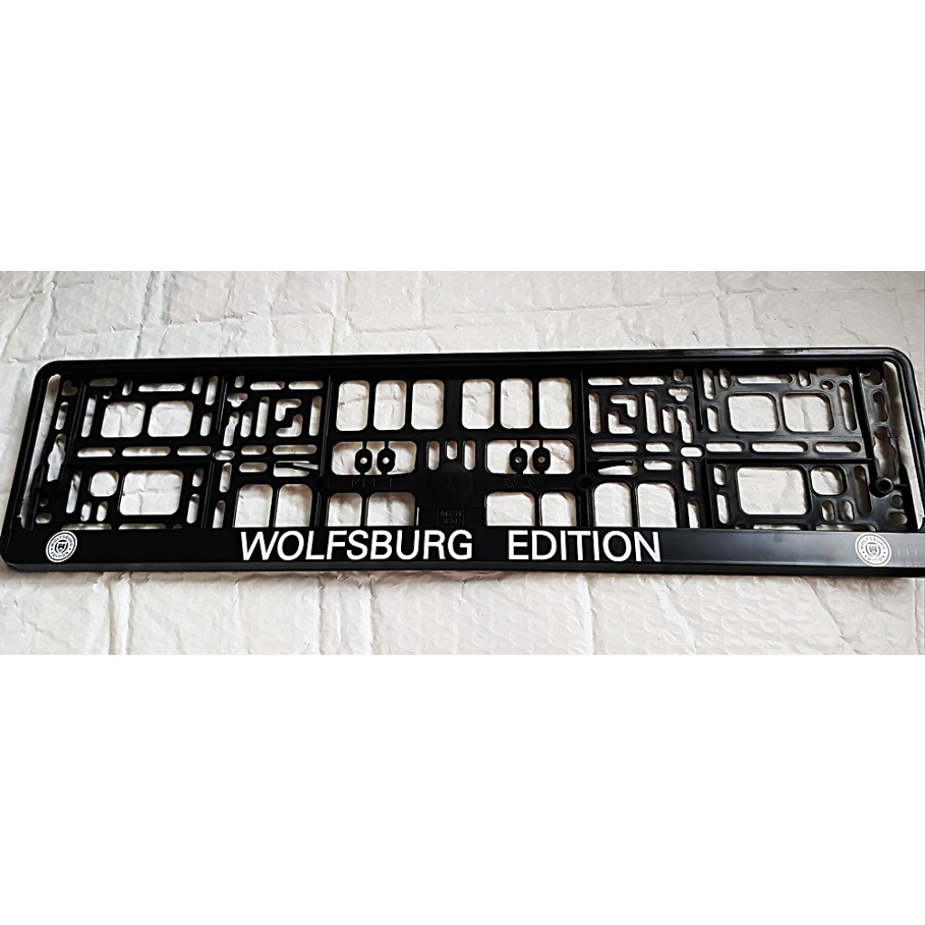 German Number Plate Surrounds - Wolfsburg Edition - Torque Partz