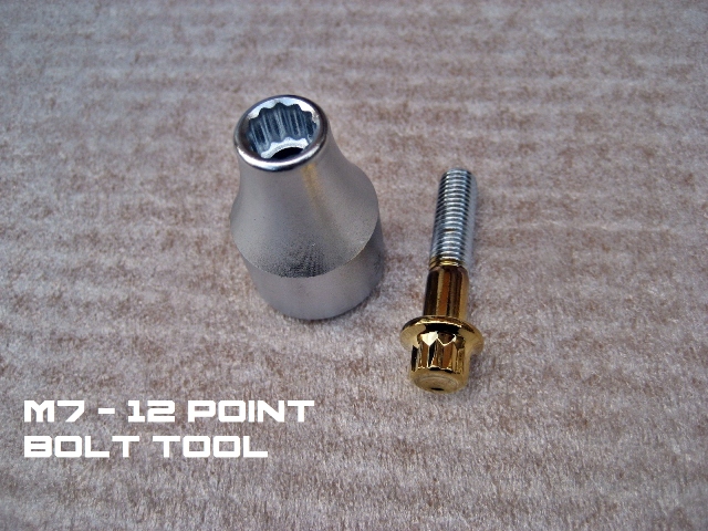BBS Split Rim Bolts Removal Tool - Bolt Head - Torque Partz
