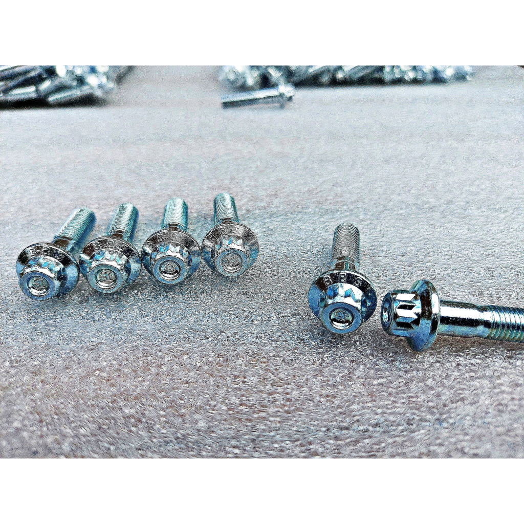 Split Rim Bolts - Original BBS Bolts, M7x32, Steel, 'Zinc Plated ...