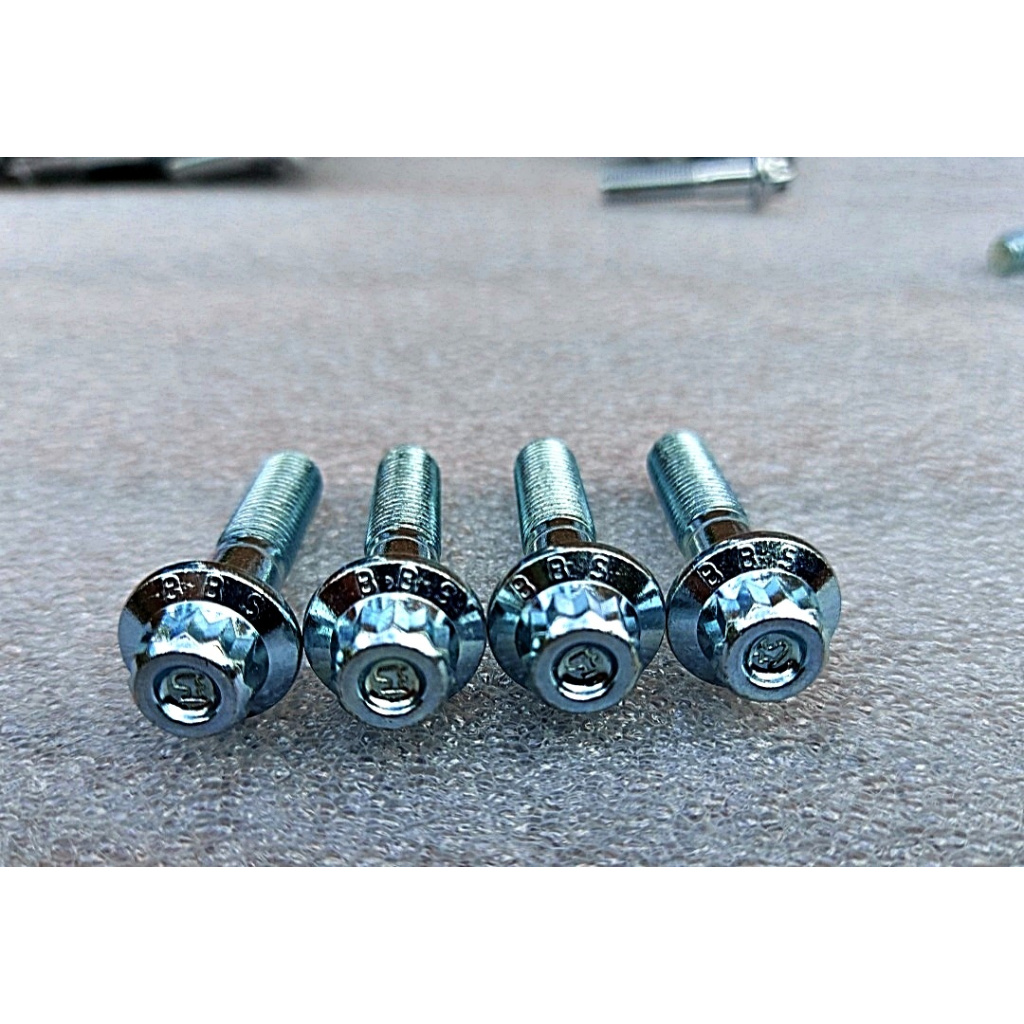 Split Rim Bolts - Original BBS Bolts, M7x32, 'Chrome' - Torque Partz